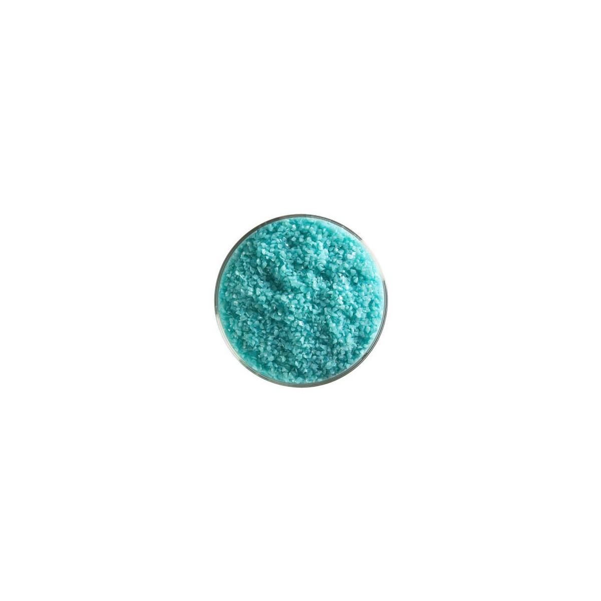 BU011692F - Bullseye Frit Medium Turquoise Blue Opal 1Lb. Jar - 90 COE ...