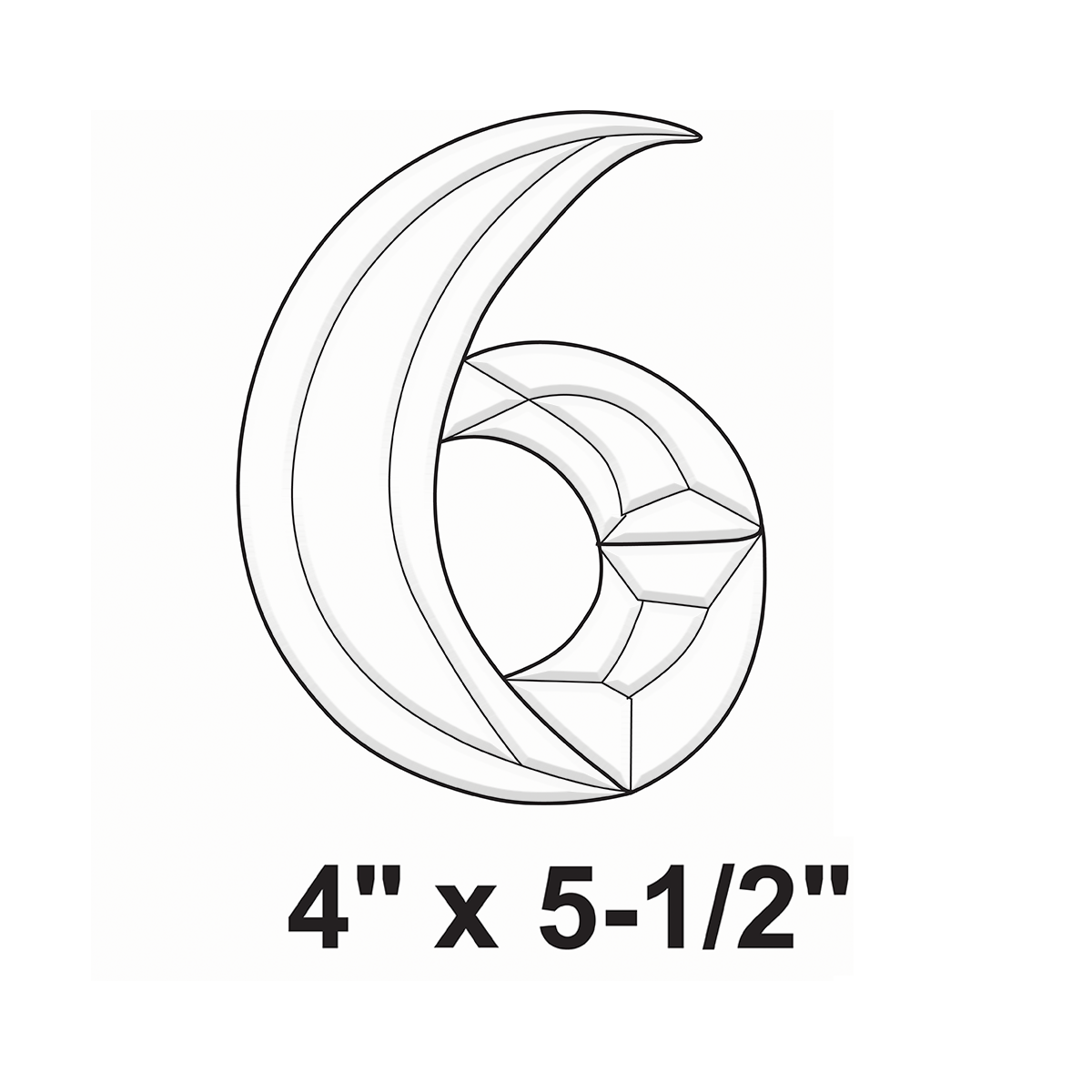 Beveled Glass Letters & Numbers - Glass Bevel Cluster | Rainbow Art Glass