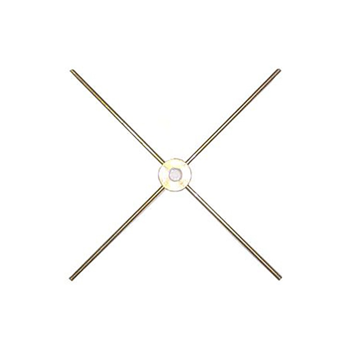 36940-4 Way Brass Lamp Spider 8" Dia. | Rainbow Art Glass