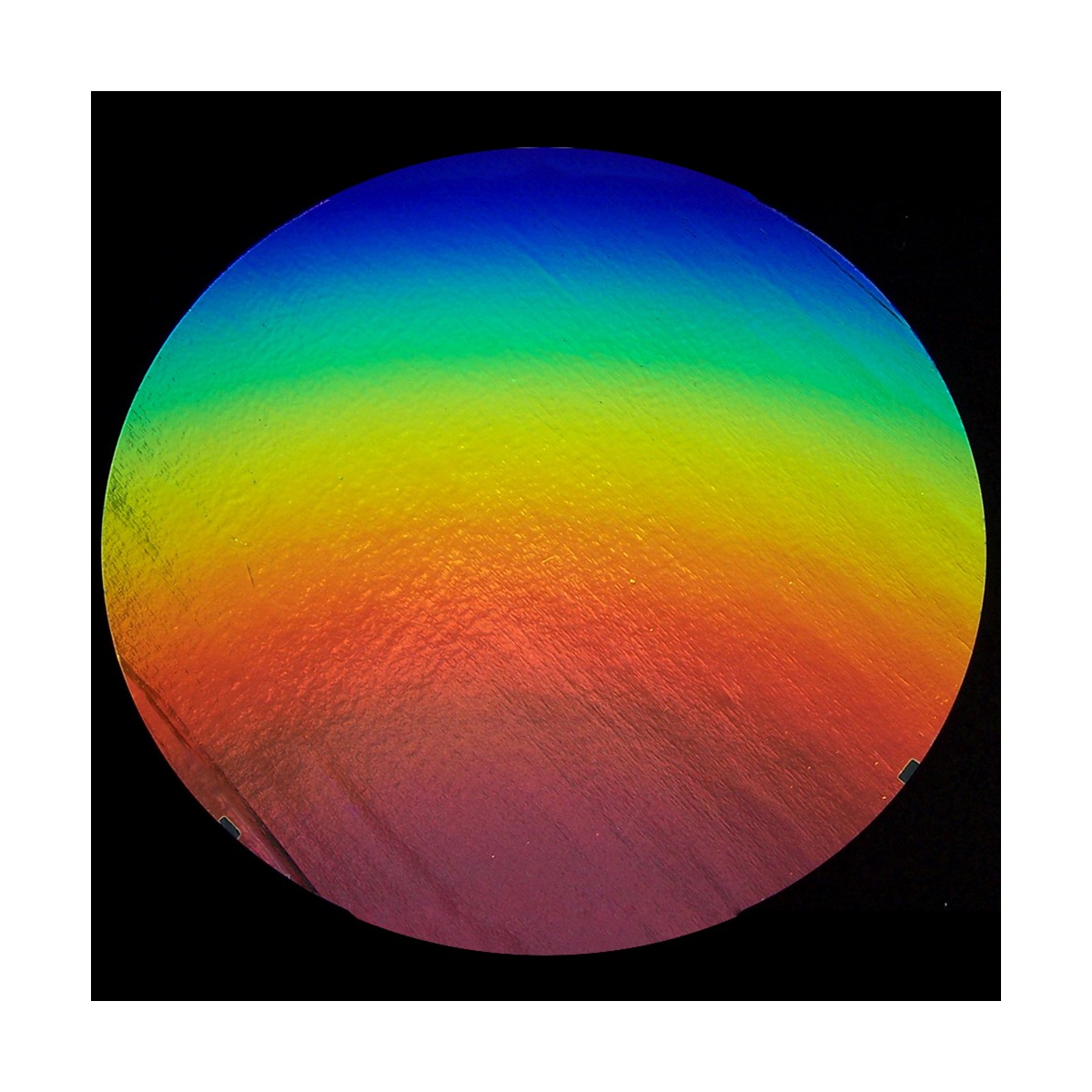 DC606-CBS Thin Dichroic Rainbow 1 On Clear 96 COE | Rainbow Art Glass