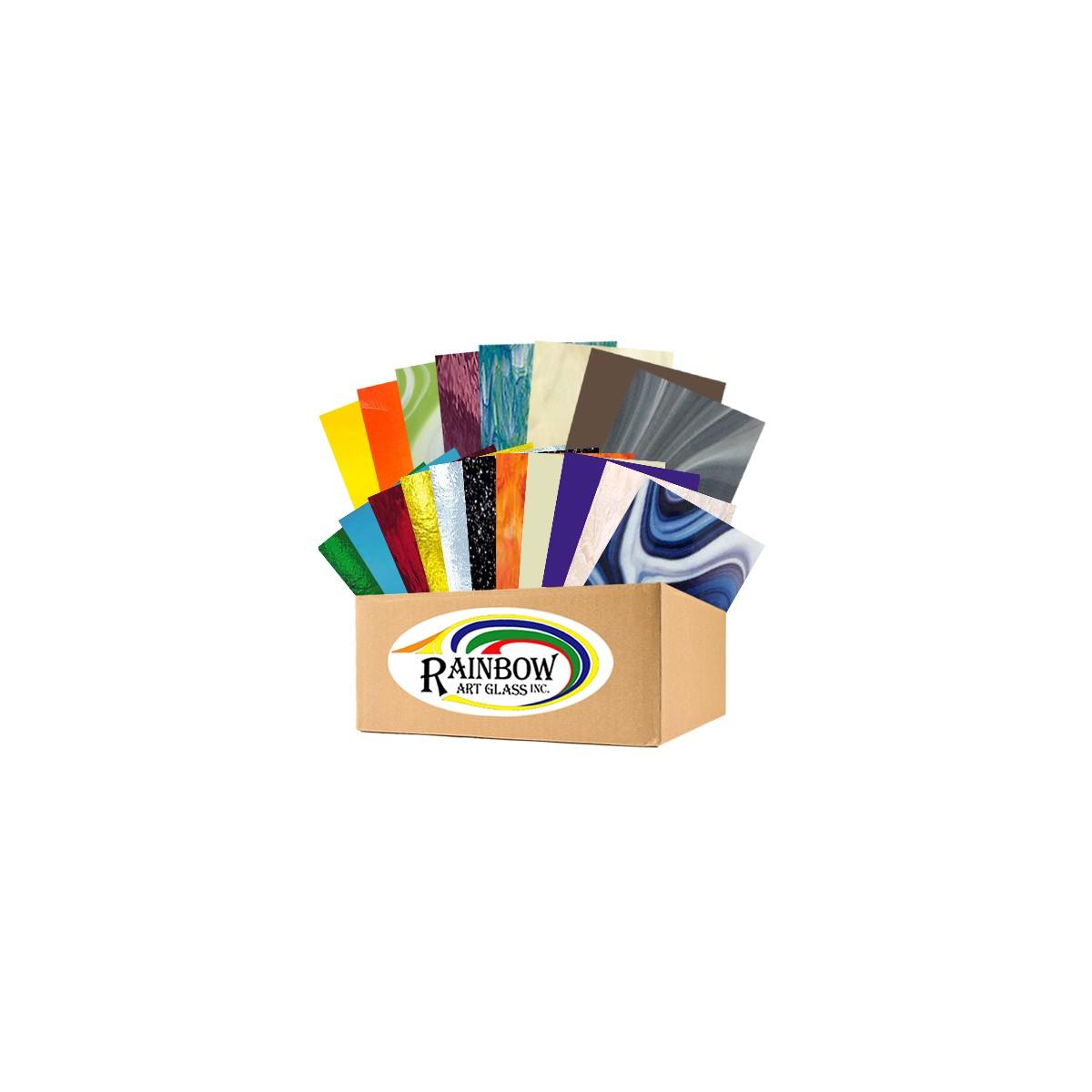 Hobby Glass Packs & Art Glass - Stained Glass Supplies - Rainbow Art ...