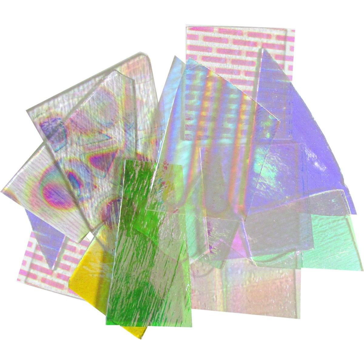 Dichroic Scrap Glass & Sample Sets - 90 & 96 COE | Rainbow Art Glass