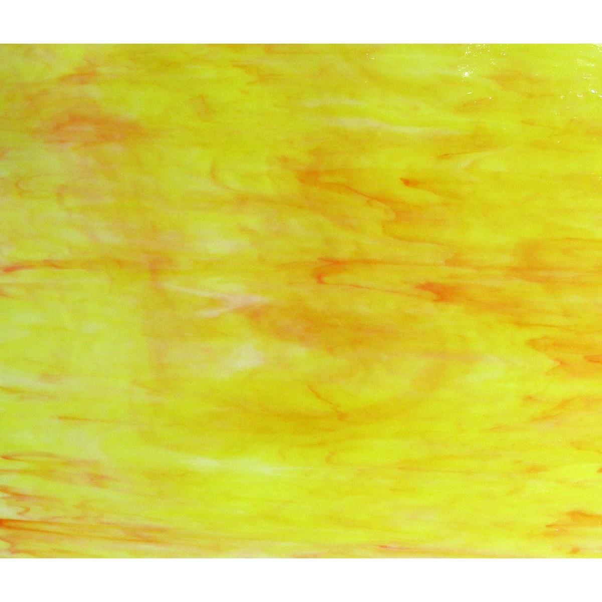 DG1137H - Designer Glass Yellow/Orange/White Opal | Rainbow Art Glass