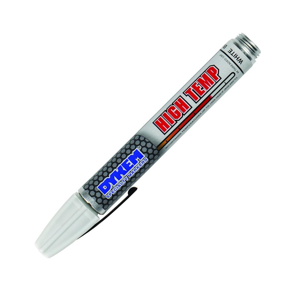 47999-Dykem White High Temp Fusing Pen | Rainbow Art Glass