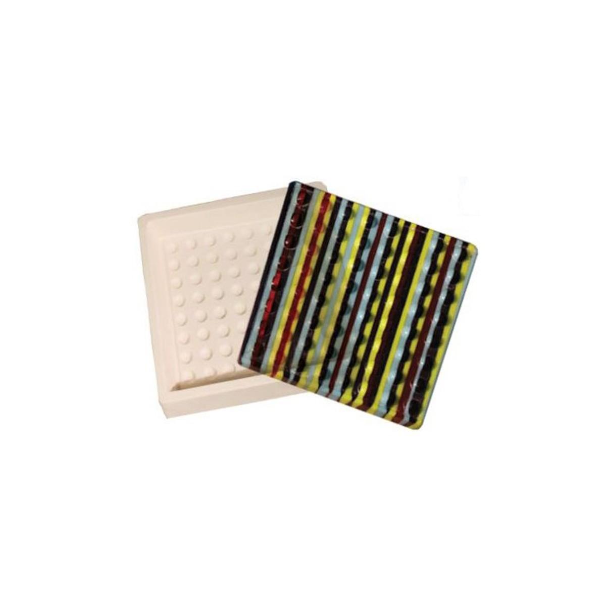 47275-Dot Coaster Dam Mold | Rainbow Art Glass