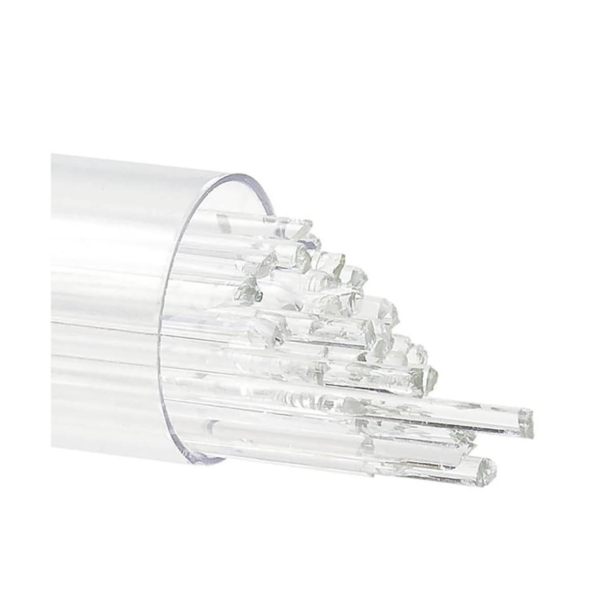 BU110172 - Bullseye 2MM Clear Stringers 90 COE | Rainbow Art Glass