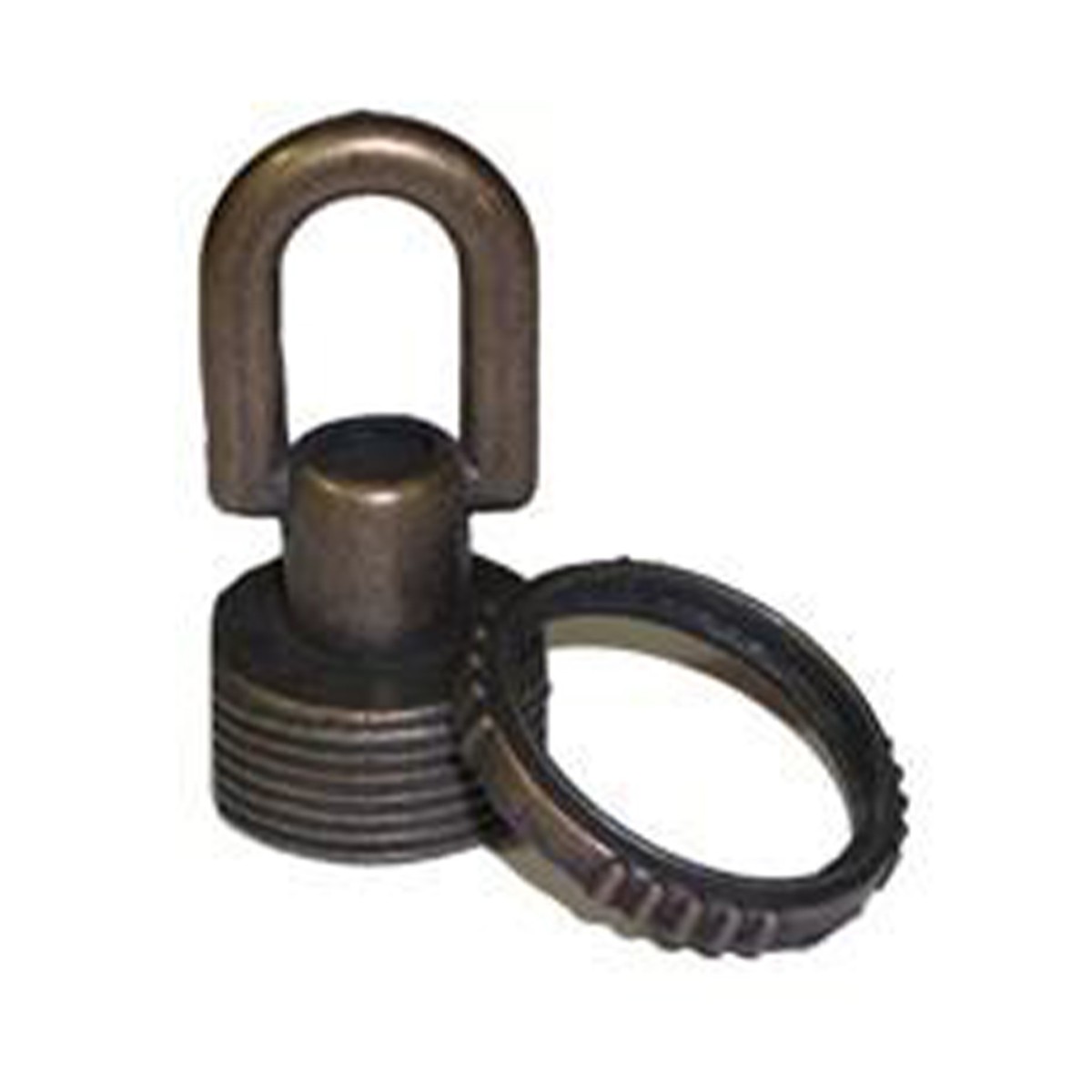 36104-Screw Collar & Loop | Rainbow Art Glass