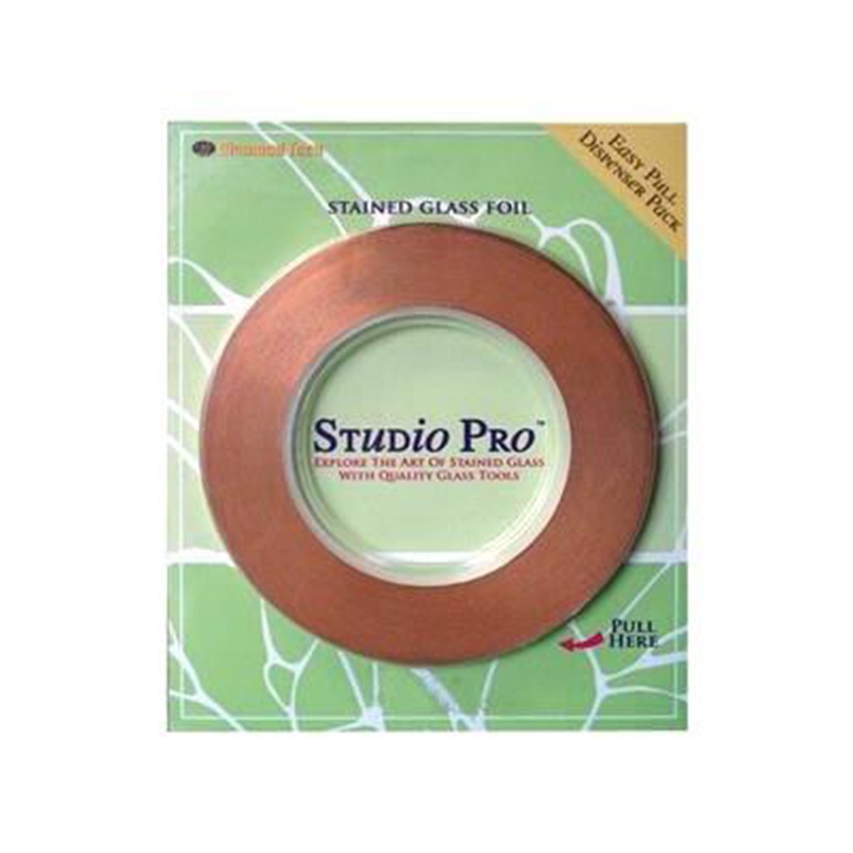 12267-Studio Pro 1/4" Black Foil | Rainbow Art Glass