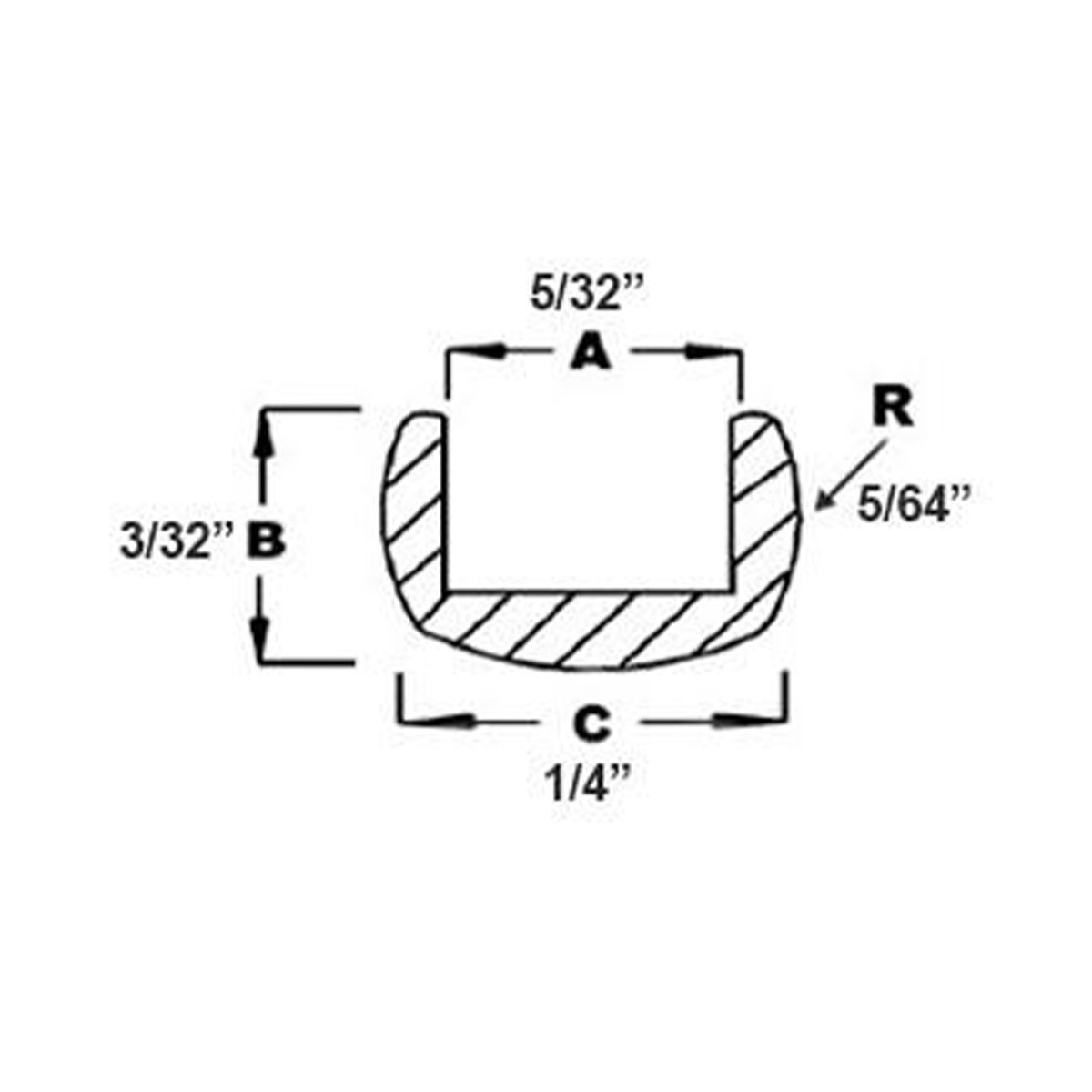 2214-Cascade 15lb. Spool 3/32" Round U Lead Came (RU92) | Rainbow Art Glass